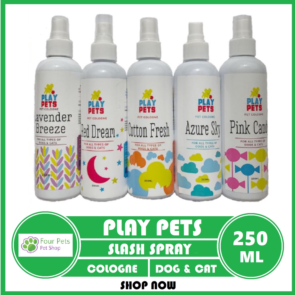 Play Pets Splash Pet Cologne for Dogs and Cats 250ml | Shopee Philippines