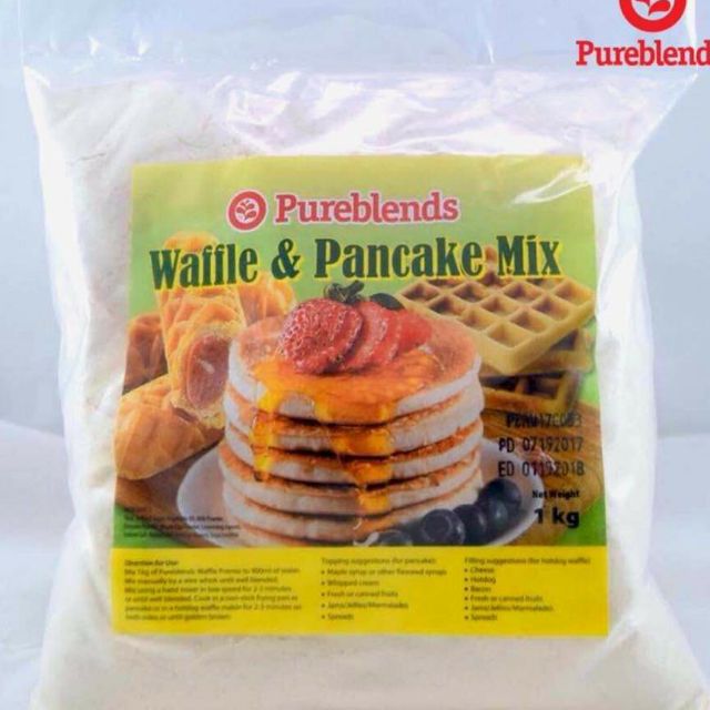 Pancake and Waffle Mix Premium Bakery Mixes 1kg Premix | Shopee Philippines
