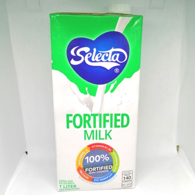 #Selecta Fortified Milk (1 Liter) | Shopee Philippines