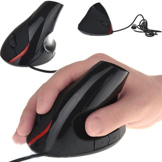 5D Wired Vertical Optical Mouse Ergonomic Wrist Healing USB Mouse ...