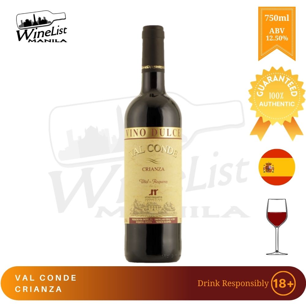 Val Conde Crianza Dulce | Utiel - Requena, Spain | Red Wine 750ml ...