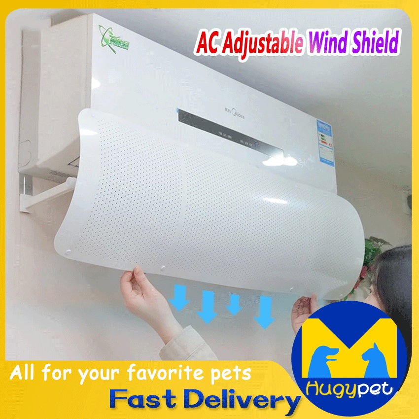 Aircon Wind Deflector Air Conditioner Wind Home Office Air Conditioner ...