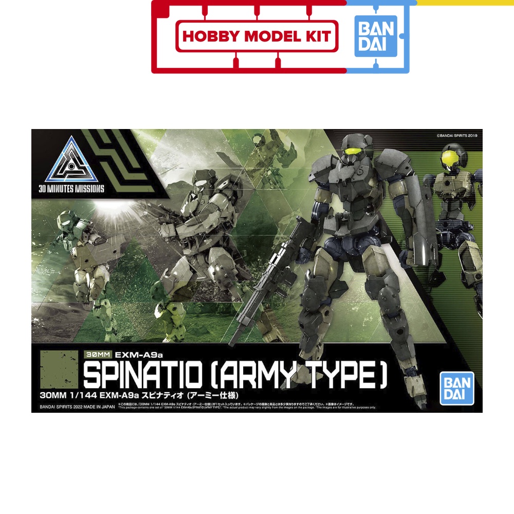 Gundam 5062175 30MM 1/144 Exm-A9A Spinatio (Army Type) | Shopee Philippines