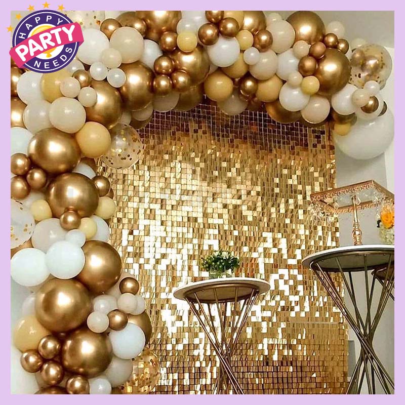 2Meters Foil Curtain Backdrops Birthday Party Decorations Sequin Wall ...