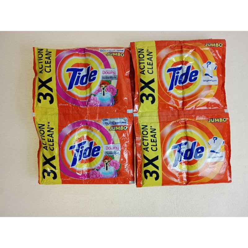 Tide Detergent Powder Original & Garden Bloom 6's | Shopee Philippines