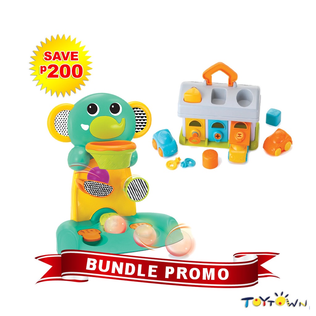 Blue Box - Bundle Promo ( Shoot 'n Score Happy Hoops & Park N Sort ...