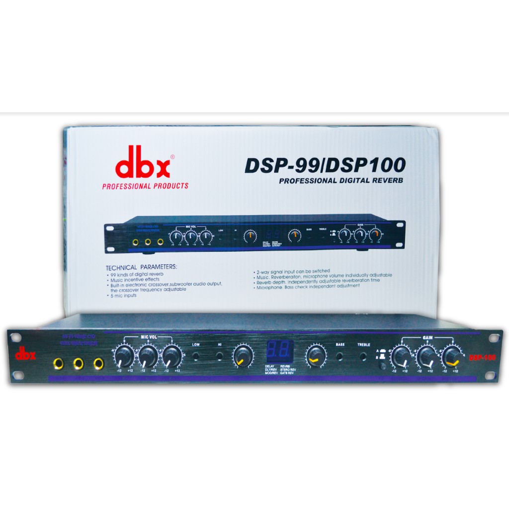 DBX DSP-99/ DSP100 PROFESSIONAL DIGITAL REVERB | Shopee Philippines