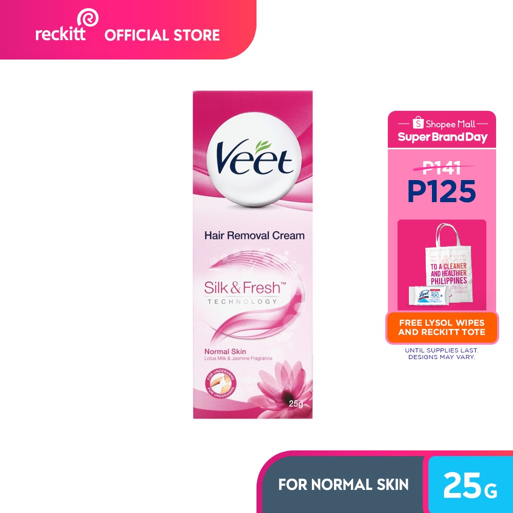 Veet Cream for Normal Skin 25g | Shopee Philippines