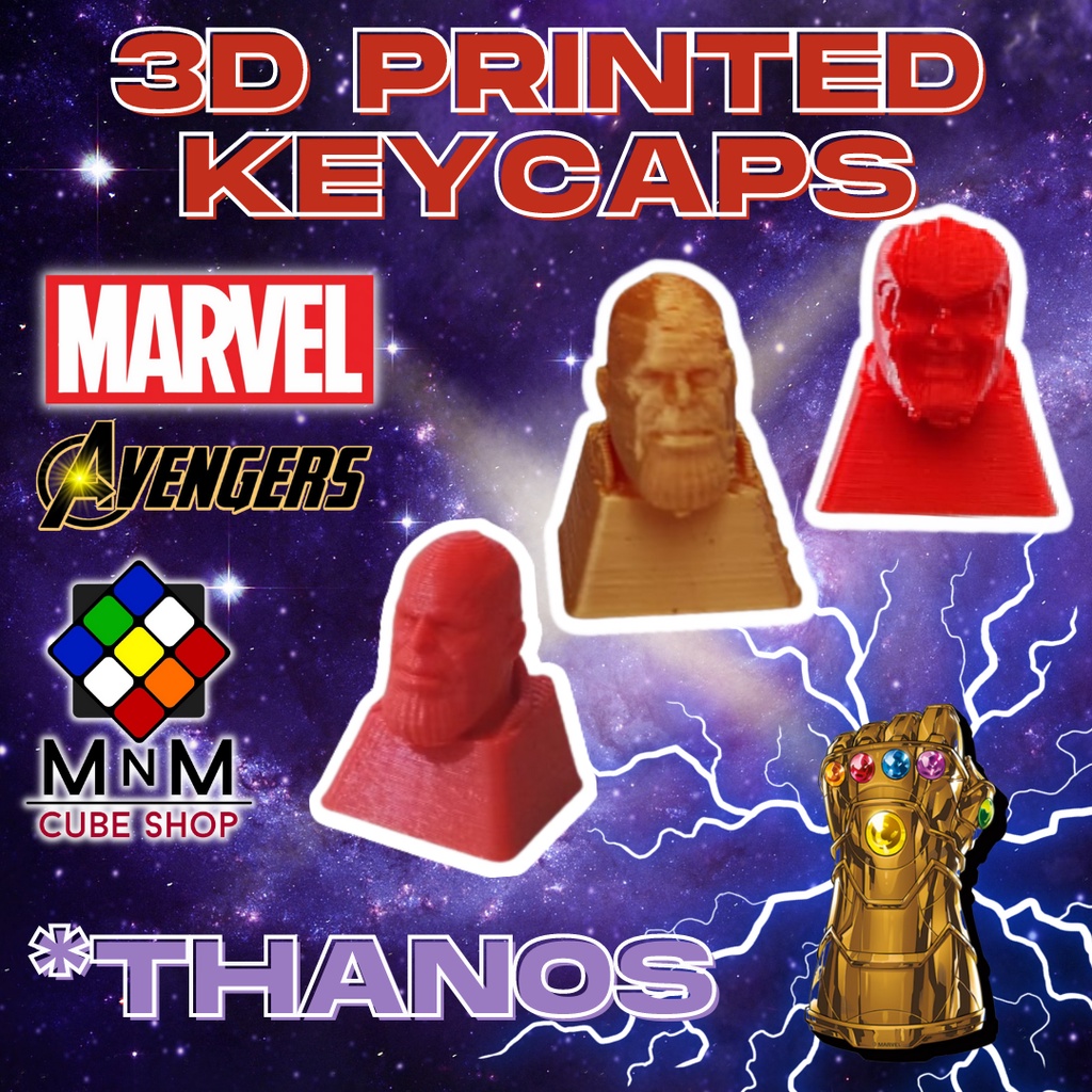 THANOS 3D Printed Customized Keycaps Marvel Avengers | Shopee Philippines