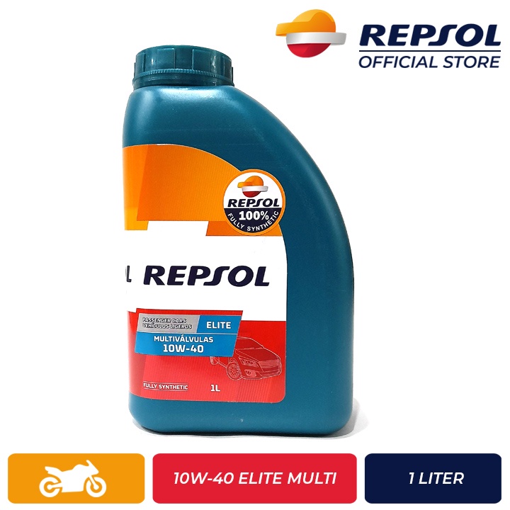 Repsol Multivalvulas 10W40 Elite Fully Synthetic 1L | Shopee Philippines
