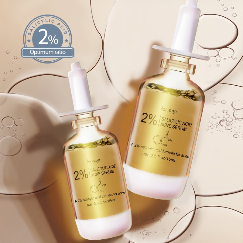 2% Salicylic Acid Acne Serum 15ml Pimple Essence to Remove Acne ...