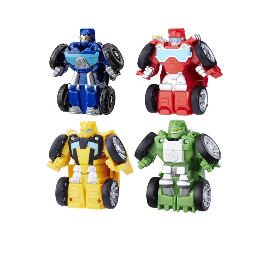 Transformers Playskool Heroes Rescue Bots Flip Racers - Whirl, Heatwave ...