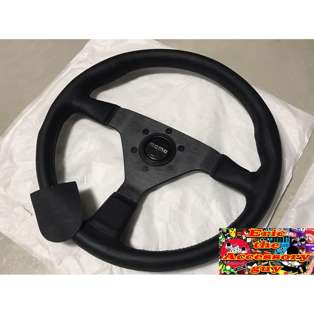 Momo Monte Carlo Steering Wheel (All black) | Shopee Philippines