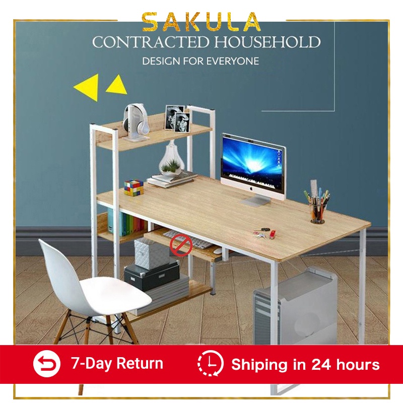 computer table home office desk for set work big long tables folding ...