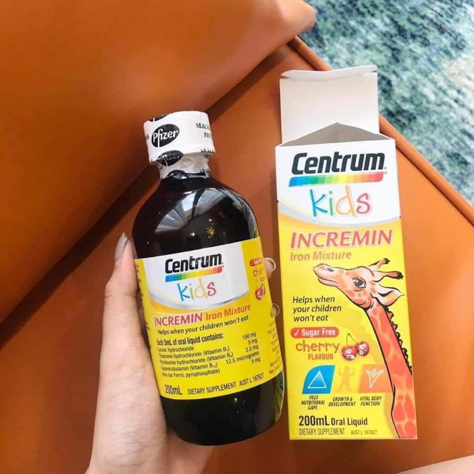 Centrum Kids Vitamin Syrup For Children With Anorexia 200ml (Authentic ...