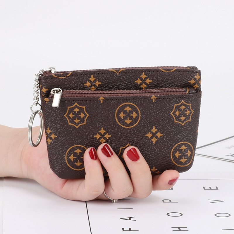 2022 European American Coin Purse Multifunctional Ladies Zipper Bag ...