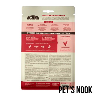 Acana Indoor Entree Dry Cat Food - 340g | Shopee Philippines