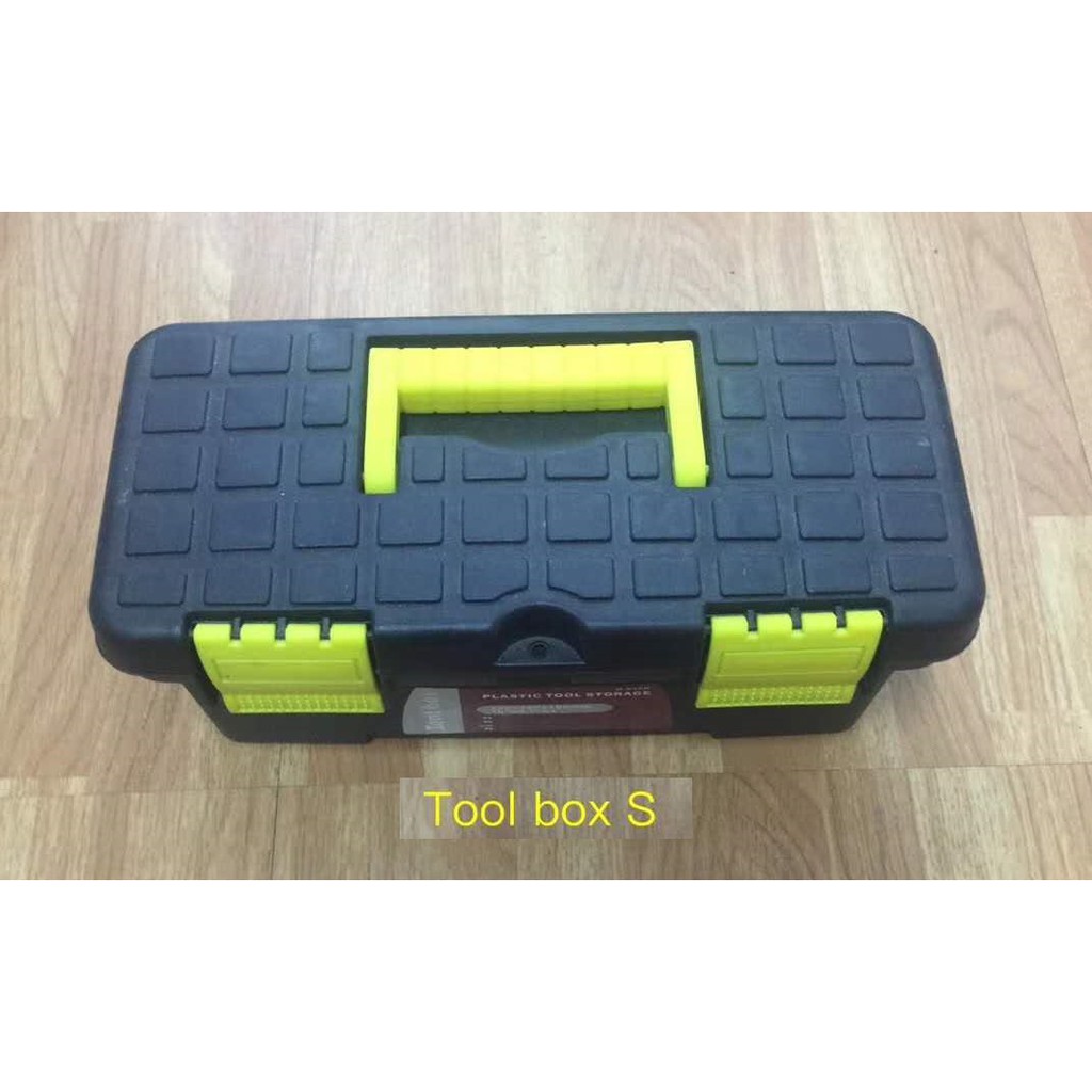 Multifunction Plastic Toolbox On-Board Storage Box Hardware | Shopee ...