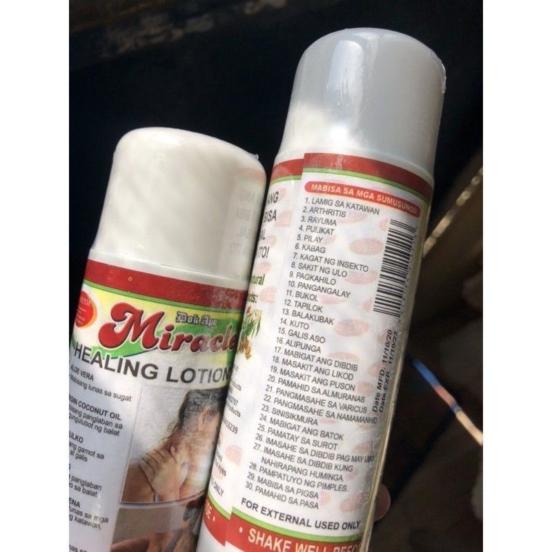 MIRACLE HEALING LOTION BIG SIZE DOK APO HERBAL ORIGINAL 1PCS | Shopee ...