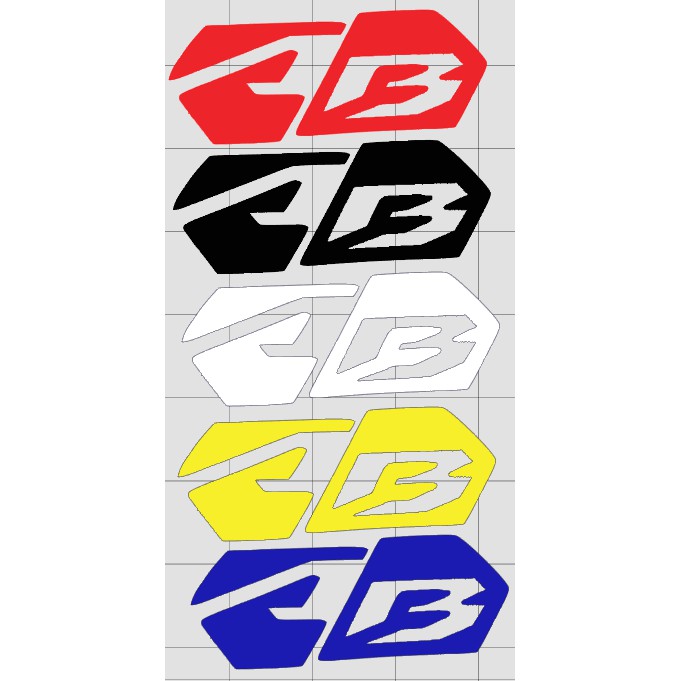 Honda Airblade vinyl AB logo sticker | Shopee Philippines