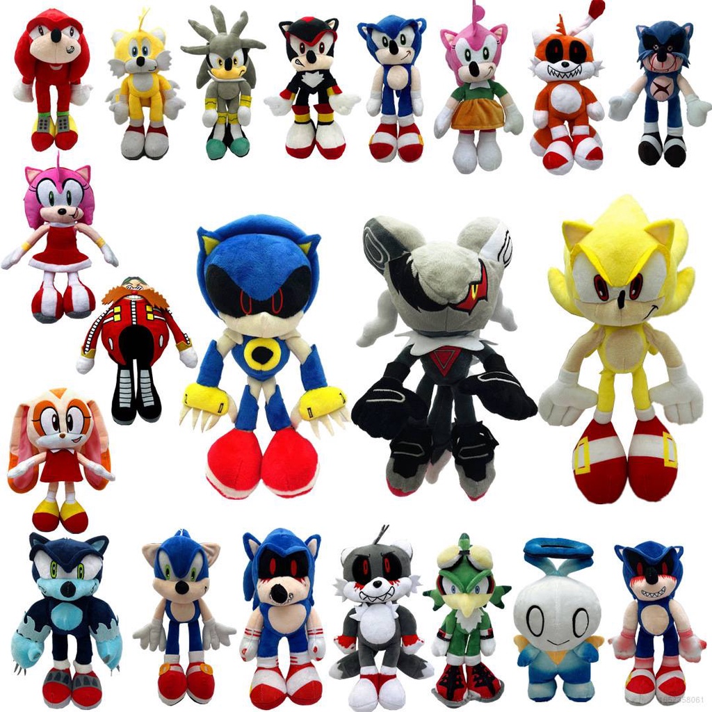 Jason Sonic Plush Toys Sonic EXE Metal Sonic Infinite Stuffed Dolls ...