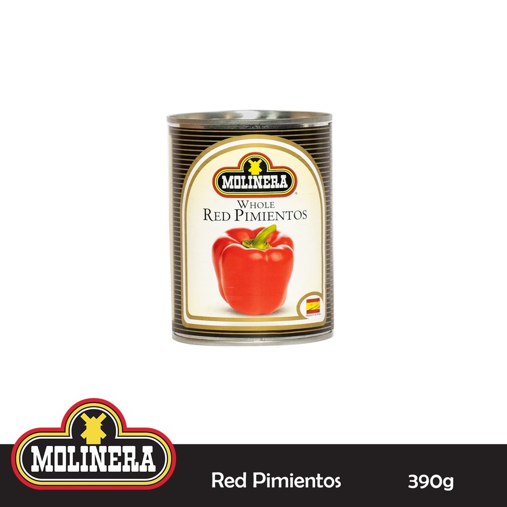 Molinera Sweet Red Pimientos 390g | Shopee Philippines