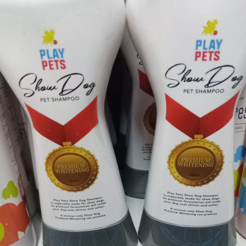 play pet show dog pet shampoo premium whitening 1 ml | Shopee Philippines