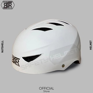RXR Matte Nutshell Helmet 066E BIKE MOTOR Scooter Safety Helmet ...