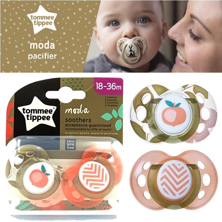 Tommee Tippee Closer to Nature 18-36m Orthodontic soother Original ...