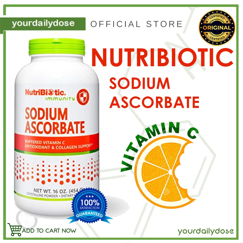 NutriBiotic Immunity Sodium Ascorbate 100 Vegan Capsules | Shopee ...