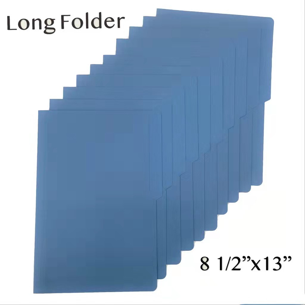 Light blue Folder (Long) 8.5 " x 13" School And Office Supplies 1 Pack ...