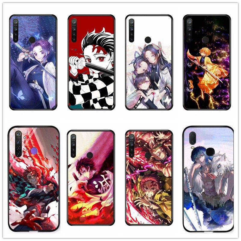 For Oppo Realme 5/ 5s/ 5i/ Realme C3 Anime Demon Slayer: Kimetsu No ...
