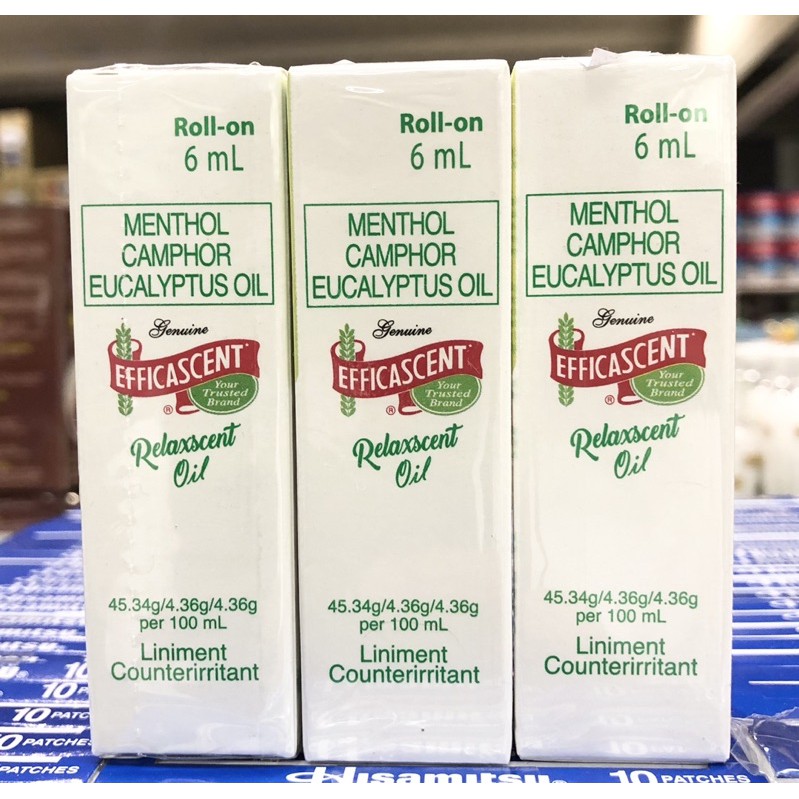 Efficascent Relaxscent Oil Roll On 6ml | Shopee Philippines