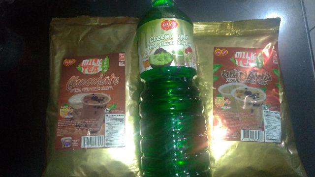 inJoy Green Apple Fruit Flavored Syrup 1L | Shopee Philippines