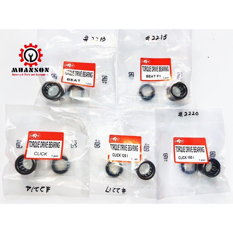MOTORCYCLE TORQUE DRIVER BEARING HONDA BEAT/HONDA BEAT FI/HONDA CLICK ...