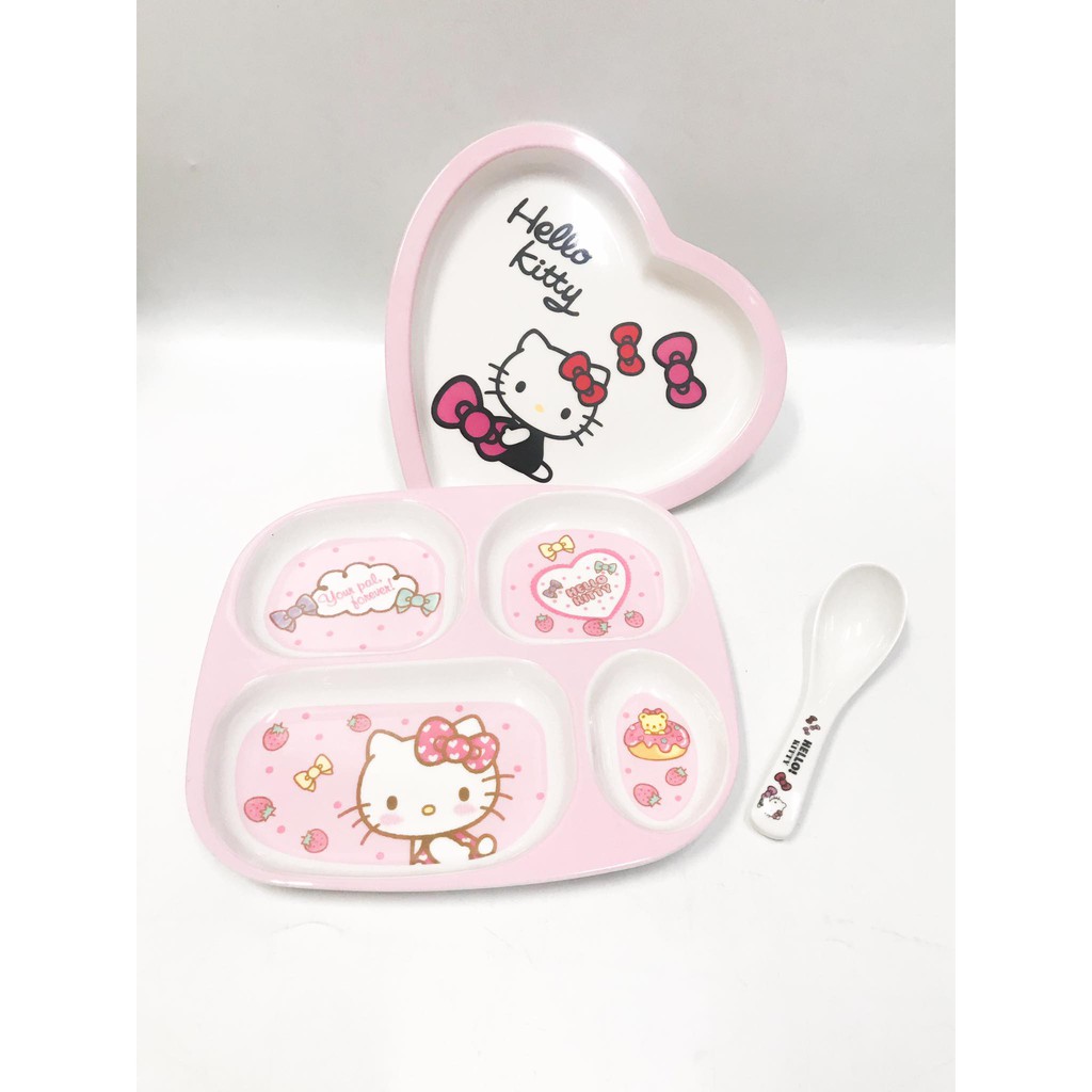 HELLO KITTY MELAMINE (PLATE) | Shopee Philippines