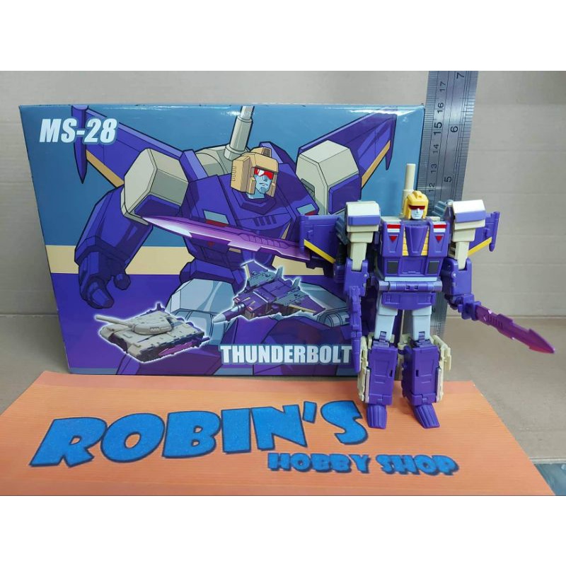Mechanic MFT Mech Fans Toys MS 28 Thunderbolt Transformers Blitzwing ...