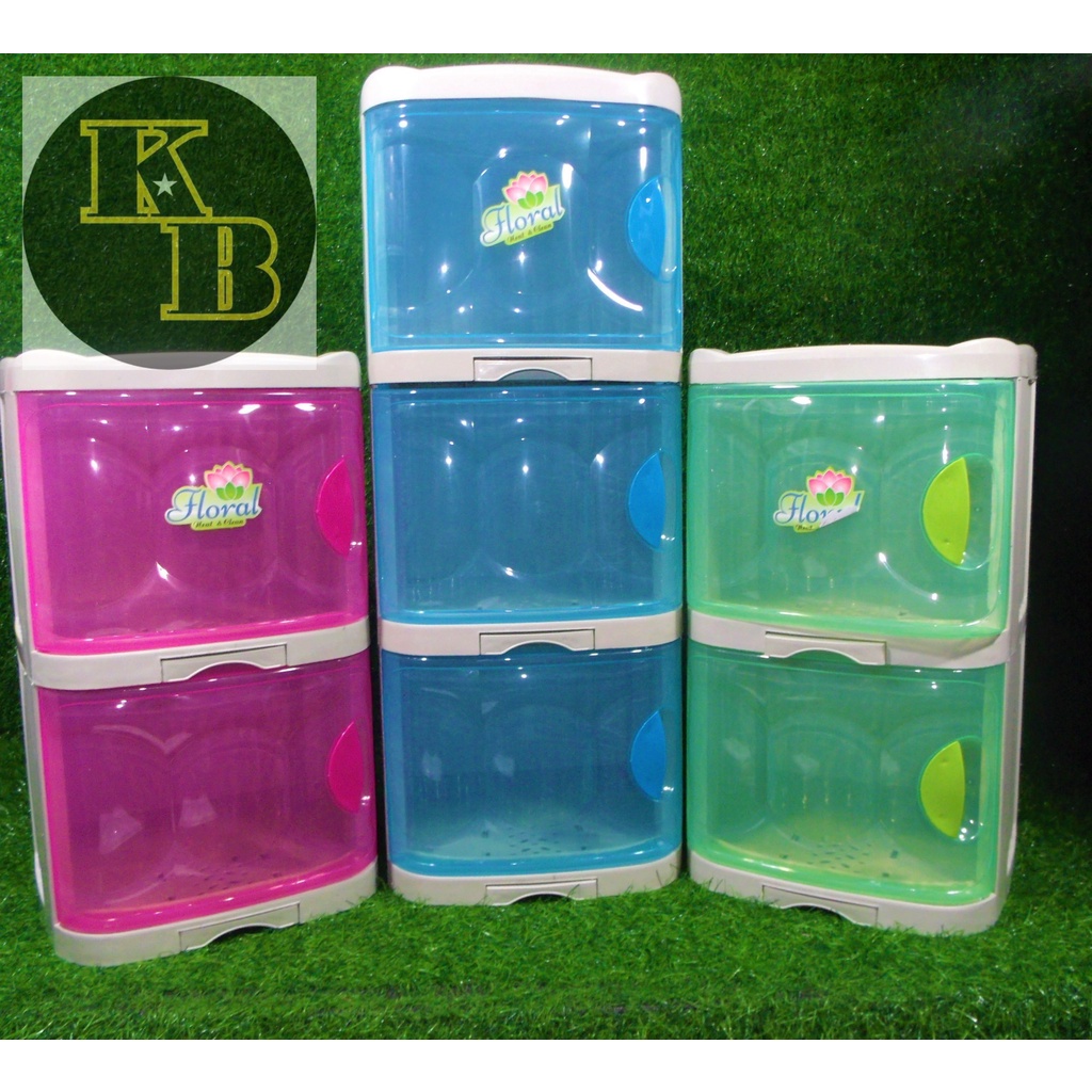 8809 Plastic Mini Floral Cabinet Uniglobal (2 Sizes) (2 and 3 layer ...