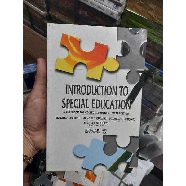 Introduction to Special Education A textbook for College Students First edition (Rex) | Shopee ...