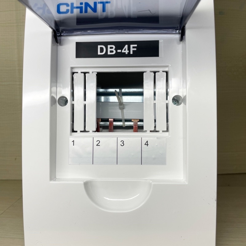 Chint 4 Way / 4 Pole MCB Distribution Panel Box Flush Type w/ Busbar ...