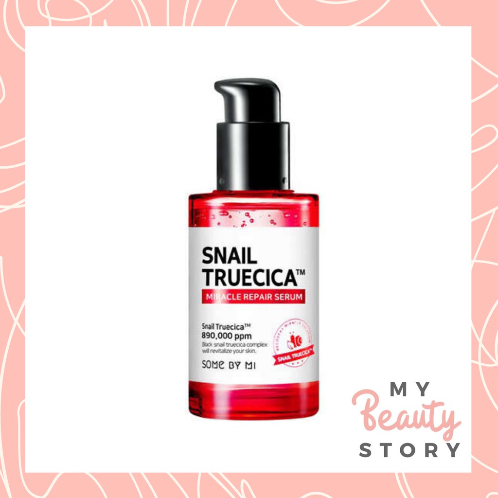 Some By Mi Snail Truecica Miracle Repair Serum 50ml / 10ml | Shopee ...