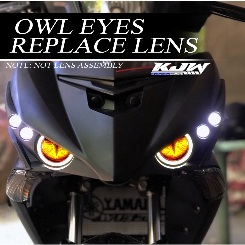 Sniper 150 Owl Eye replace lens | Shopee Philippines