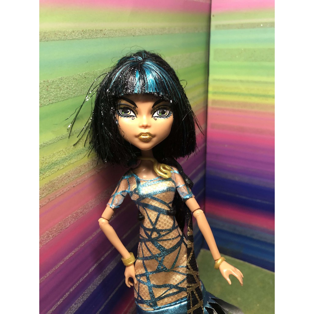 Monster High Ghouls Rule Cleo De Nile Doll COMPLETE freshly unboxed ...