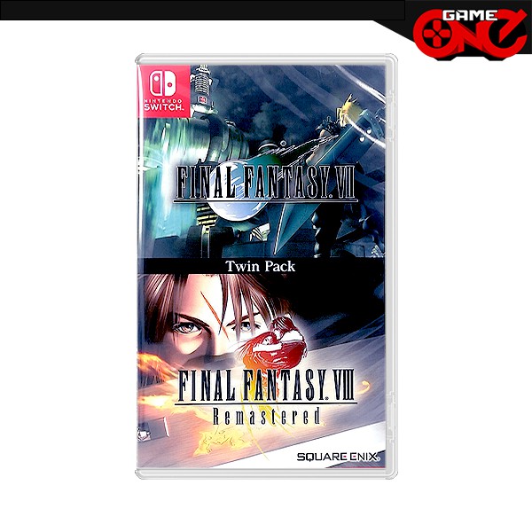 Nintendo Switch Final Fantasy VII & Final Fantasy VIII Remastered Twin ...
