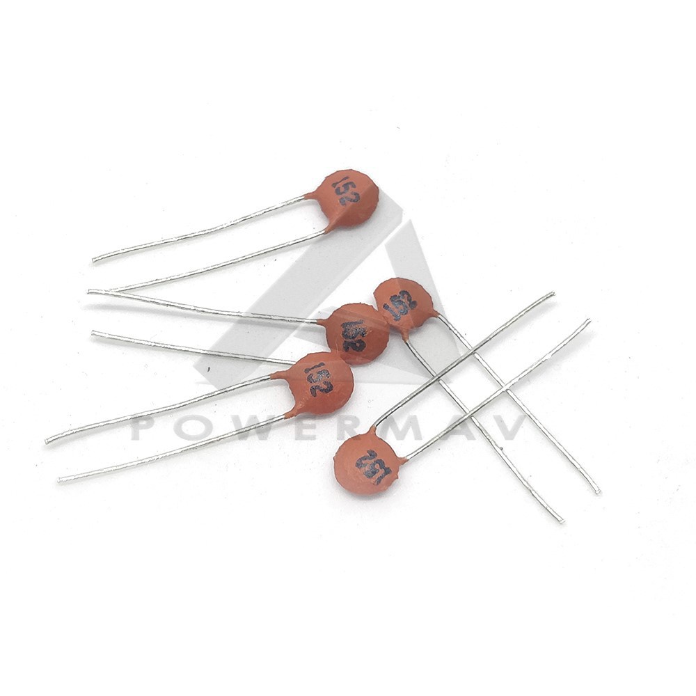 5pcs 1.5nf ceramic capacitor 50V 1.5 nf 152 Ceramic Capacitor 50v 3.3nf ...