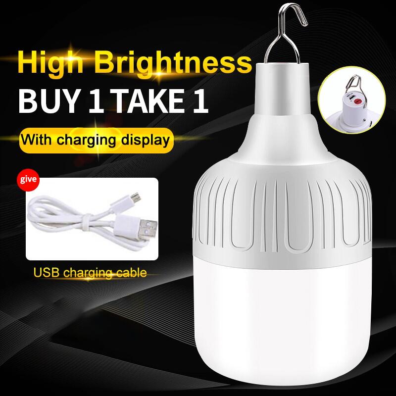 Rechargeable bulb Energy Saving light 30W 60W 90W LED LIGHT USB lamp ...