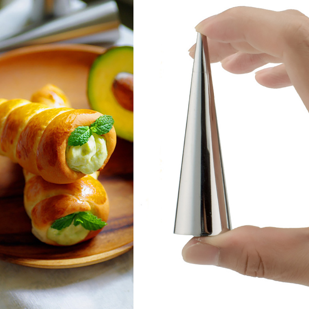 Conical Tube Cone Roll Mould Spiral Croissant Cream Pastry Cookie ...