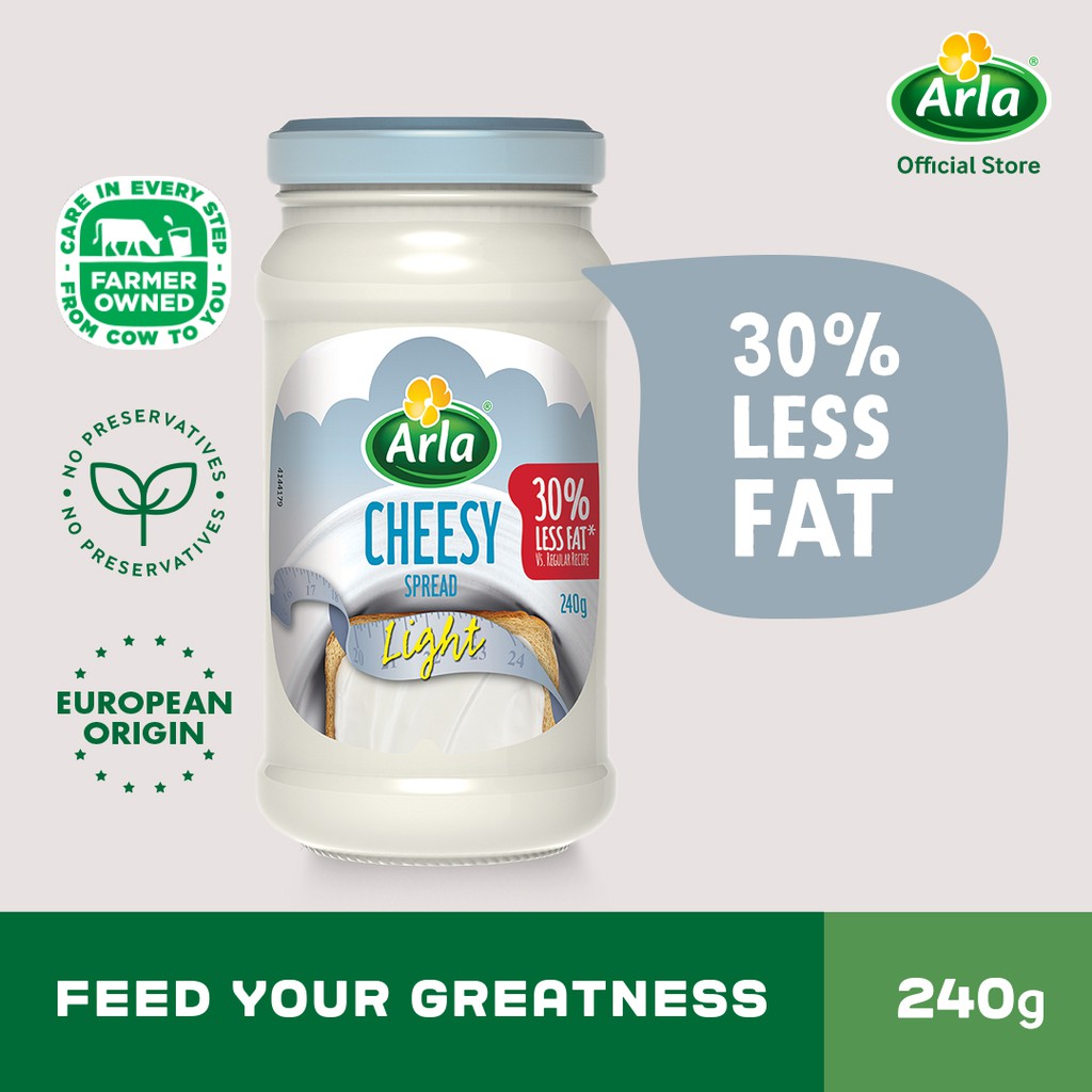 Arla Cheesy Spread Light 240g | Shopee Philippines