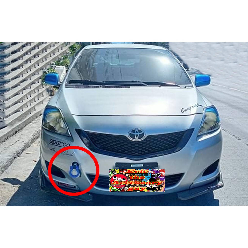 Vios Batman Front Tow Hook (Blue) | Shopee Philippines