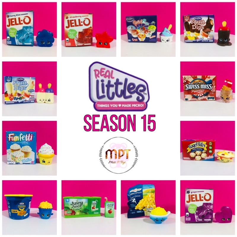 SHOPKINS REAL LITTLES - Season 15: Mini Pack (New/Loose) | Shopee ...